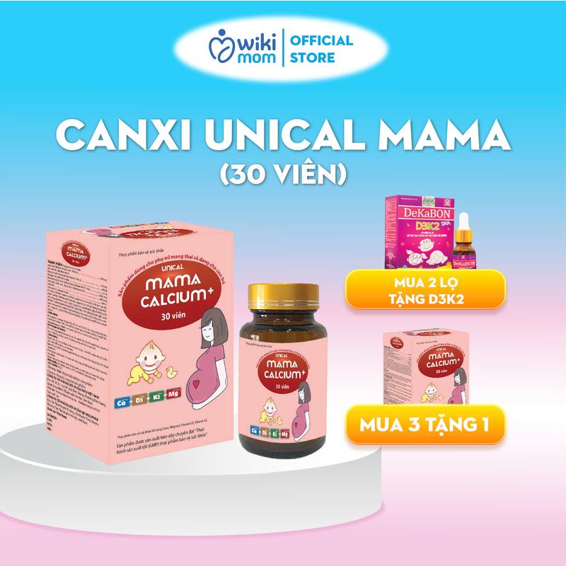 Viên Uống Unical Mama Calcium Hộp 30 Viên – Bổ sung canxi ch - TikTok ...