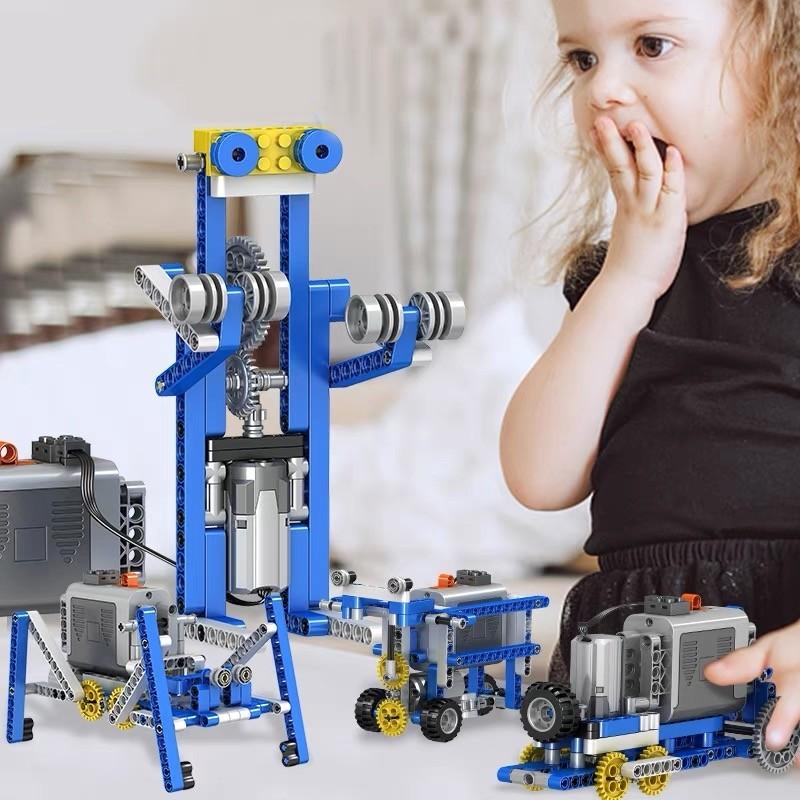 STEM 9686 Robotic Creator Block Brick Electric Science Technology Power ...