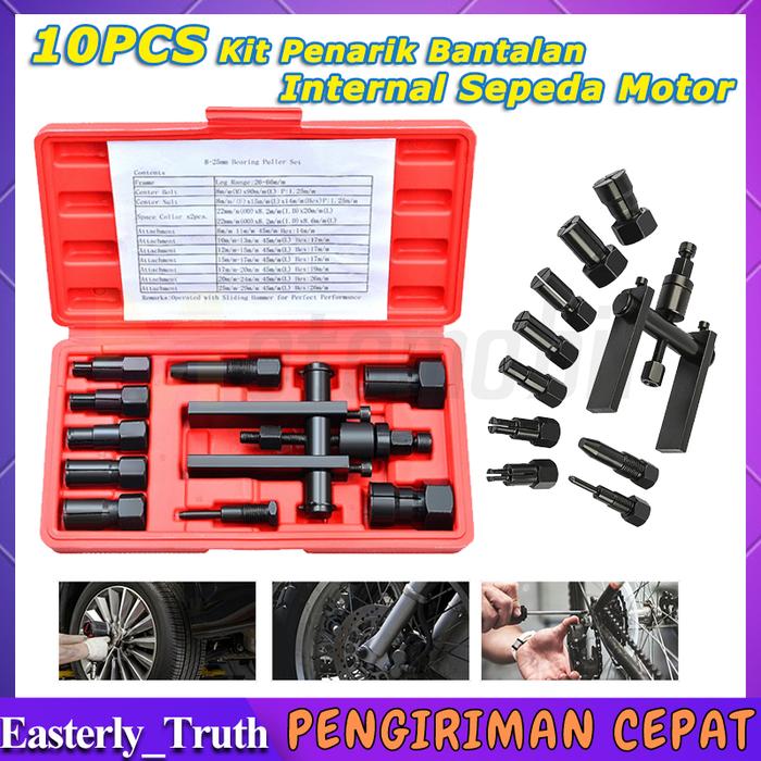 Jual 10 Pcs Bearing Puller Set Treker Pembuka Bearing Bearing ...