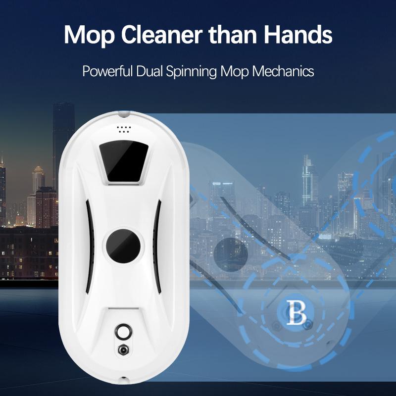 Window Cleaners Robot Long-Lasting Endurance Large Suction Drop-Proof ...
