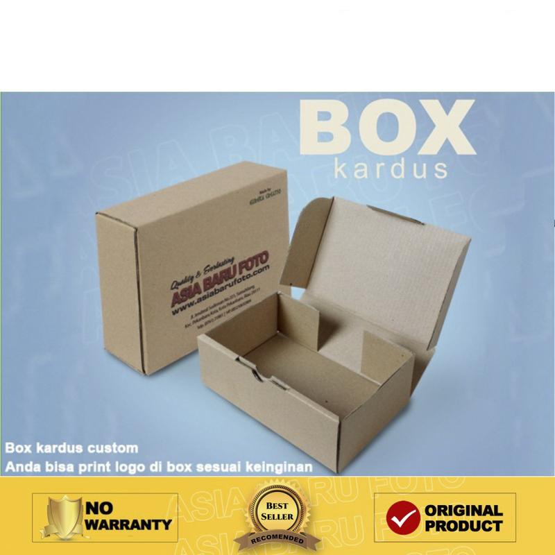 Box kardus/kotak packaging + Print Logo - Shop | Tokopedia