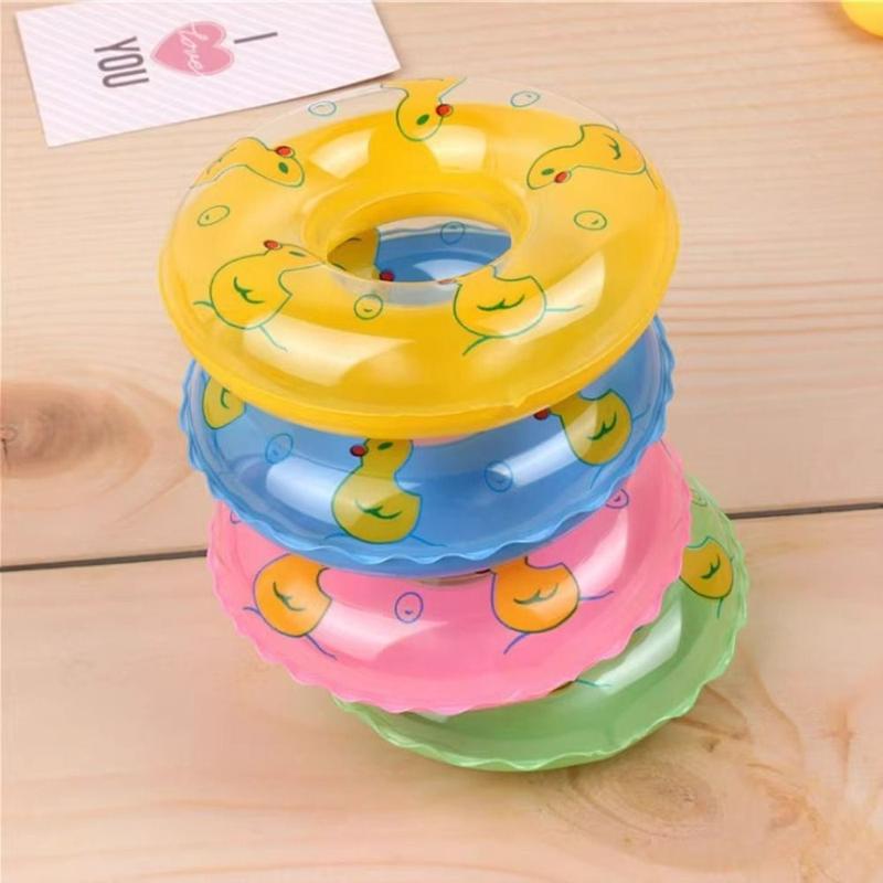 Kids Pretend Play Toys PVC Dollhouse Miniature Swimming Ring - TikTok ...