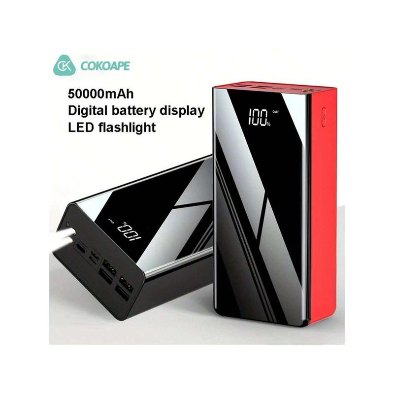 COKOAPE 50000/30000mAh Portable Bank, USB Charger, With LED Display ...
