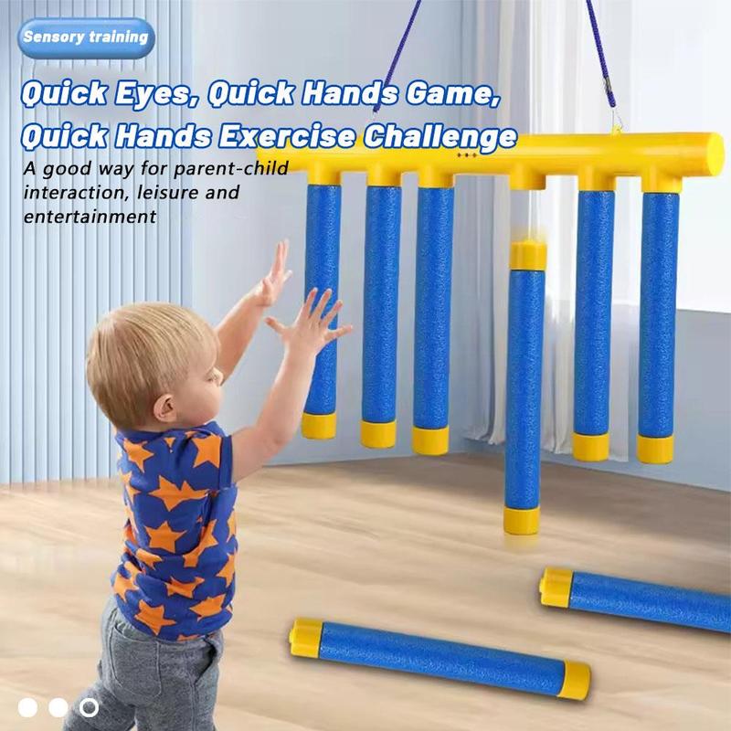 Challenge Falling Sticks Game Kids Stick Catching Toy Training - TikTok ...