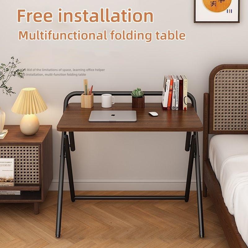 【SG Local Seller】Folding Desk, Small Foldable Desk 82*64*55C - TikTok ...