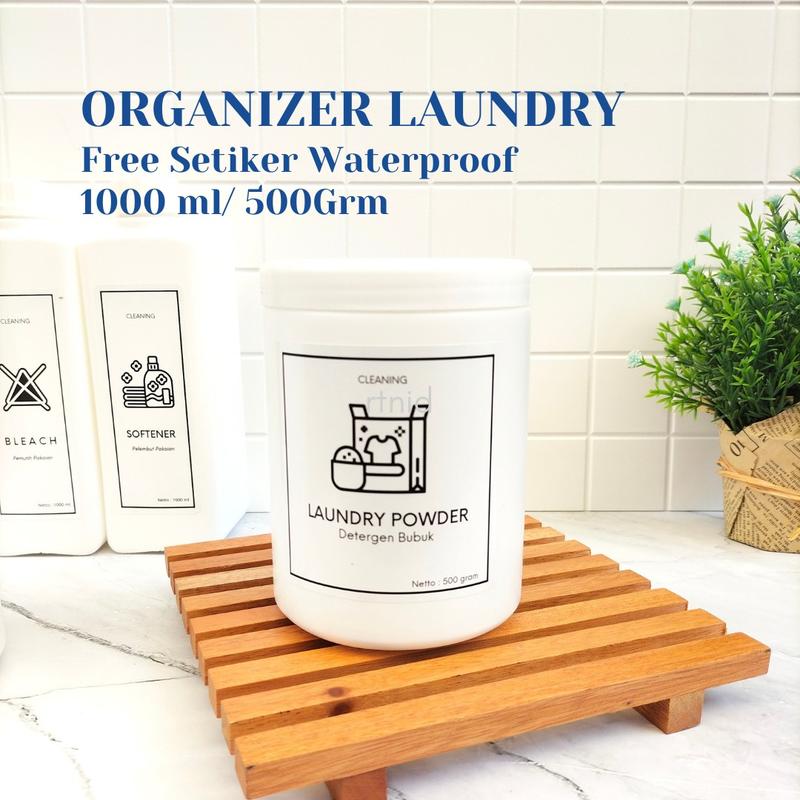 Botol Sabun/Organizer Laundry Liquid Putih Cleaner - Shop | Tokopedia