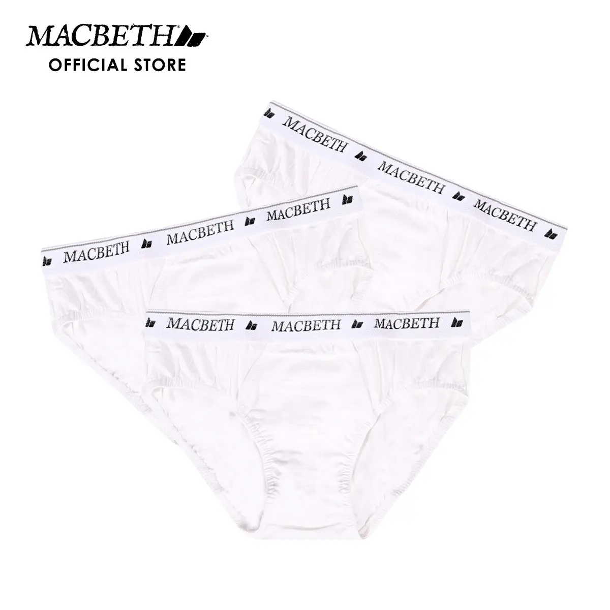 Macbeth Men's Underwear Hipster Brief 3 pcs Per Pack ( M7PJ ) - TikTok ...
