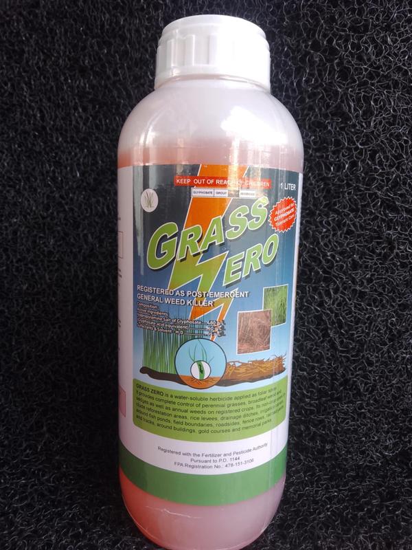 GRASS ZERO HERBICIDE 1 LITER SOLD PER PIECE PAMPATAY SA DAMO - TikTok ...