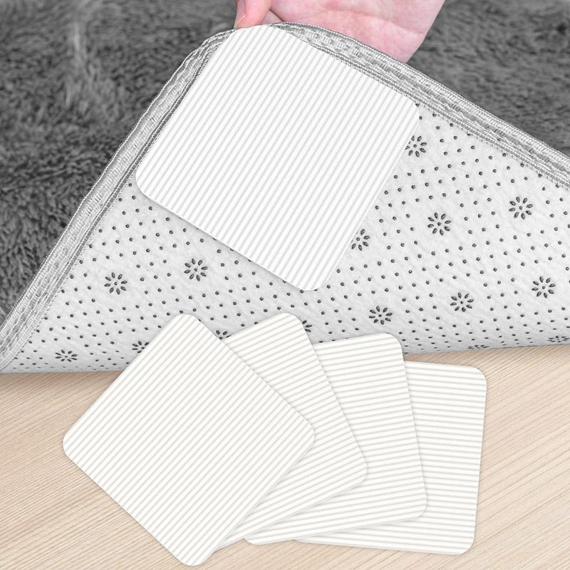 4Pcs Carpet Sticker Self-adhesive Anti-slip Non-woven Fabric - TikTok ...