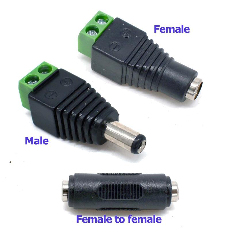 DC Jack Adapter Plug Power Female Connector Male Socket 5.5m - TikTok ...