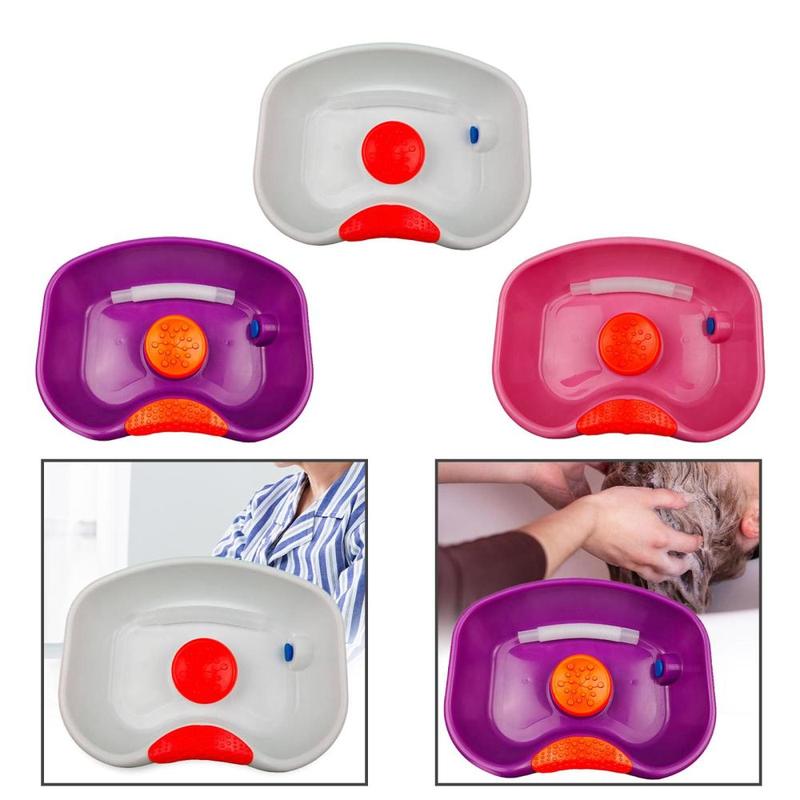 Bedside Shampoo Basin Reusable Lightweight Portable Sink Was - TikTok ...
