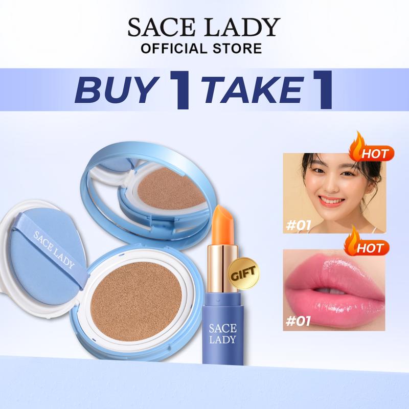 SACE LADY Waterproof BB Cushion Oil Control Air Cushion Natural ...