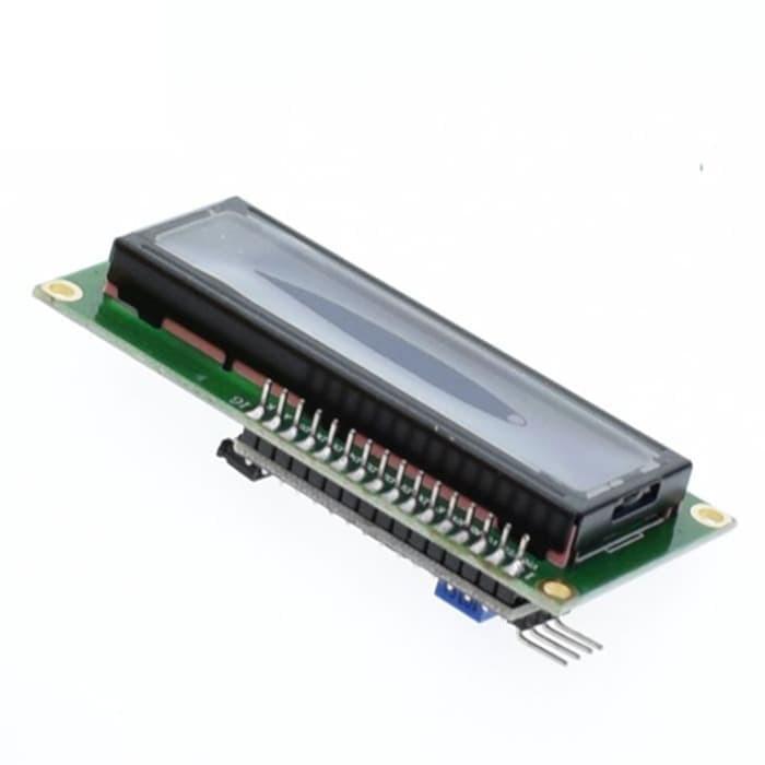 LCD1602 + I2C Blue LCD 1602 serial for arduino module sudah di - Shop ...