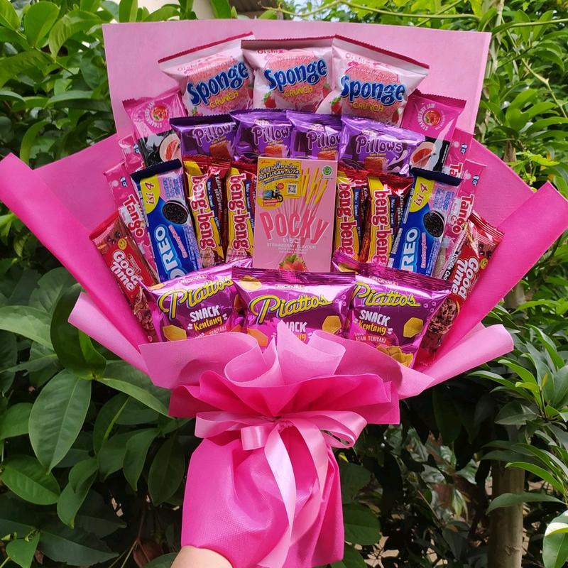 buket snack besar hadia ulang tahun hadiah sidang valentine - Shop ...