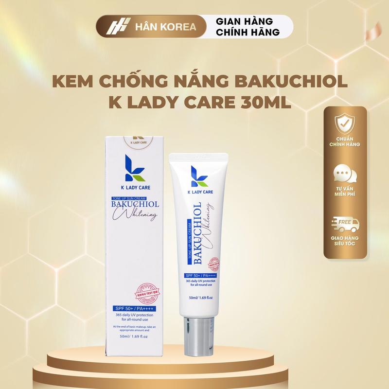 Kem chống nắng Phổ Rộng K LADY CARE BAKUCHIOL Nâng Tone Kiềm - TikTok ...