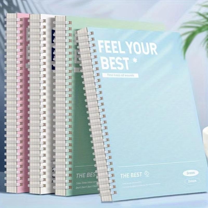 60Sheets/Book Thickened A5 Spiral Notebooks Perforated Pages - TikTok ...