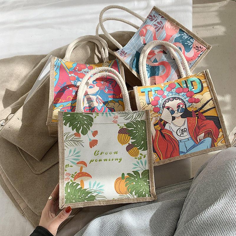 Beg Wanita, Bahan Linen Kapas Kanvas, Trend Cina Baharu, Gay - TikTok ...