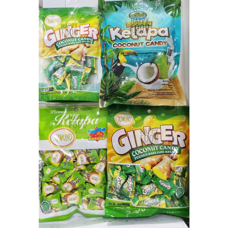 [HALAL] KIMONO GINGER COCONUT CANDY/MONSTA COCONUT CANDY/PERMEN - Shop ...