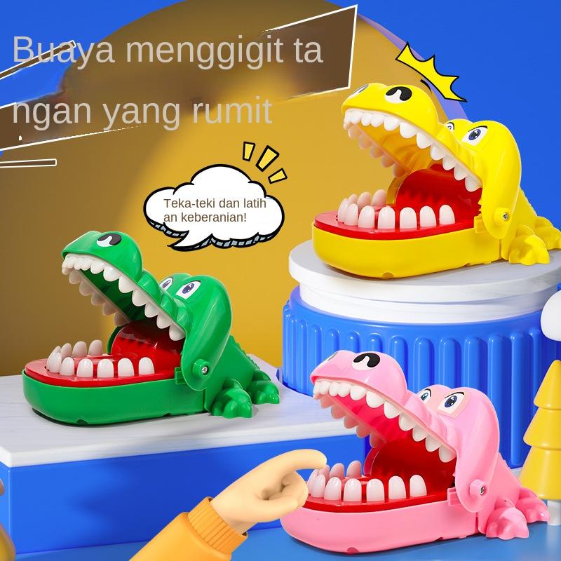 Crocodile Bite, Lucu dan Rumit, Mainan Jari Menggigit Buaya, - TikTok ...
