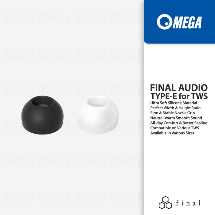 Promo FINAL AUDIO TYPE-E for True Wireless TWS Ultra Soft Silicone ...
