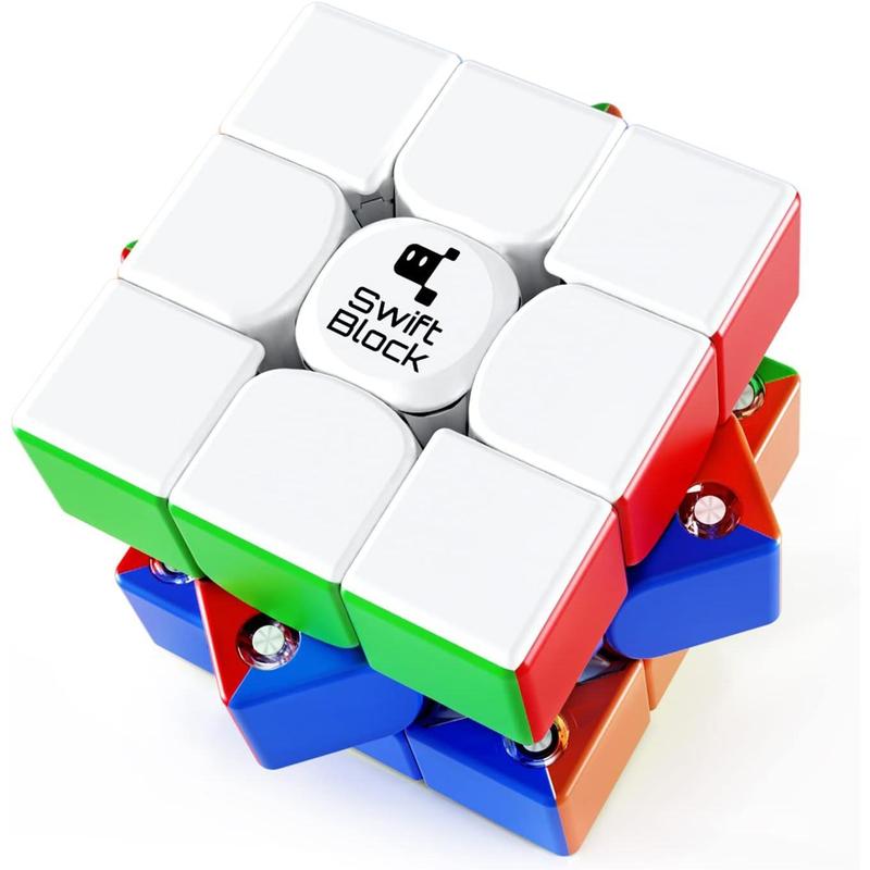 Gan Cube 3x3 Swift Block 355S, 48 Magnet Classic Rubik's Cube, Original ...