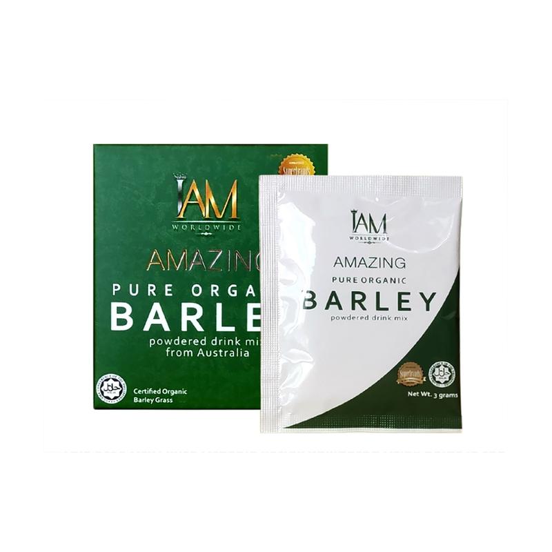 IAM WORLDWIDE Amazing Pure Organic BARLEY Powder, Certified Organic ...