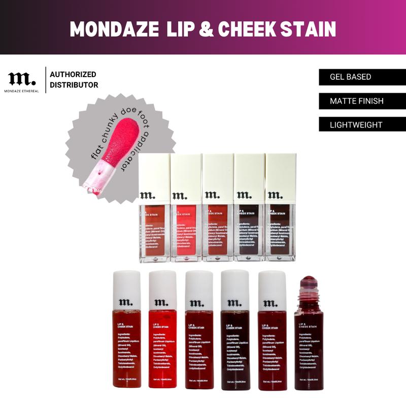 Lip and Cheek Stain by Mondaze Ethereal l JELAI.PH Long-lasting ...