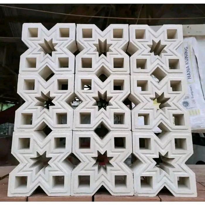 Jual Roster beton minimalis murah, roster motif, roster lubang angin ...