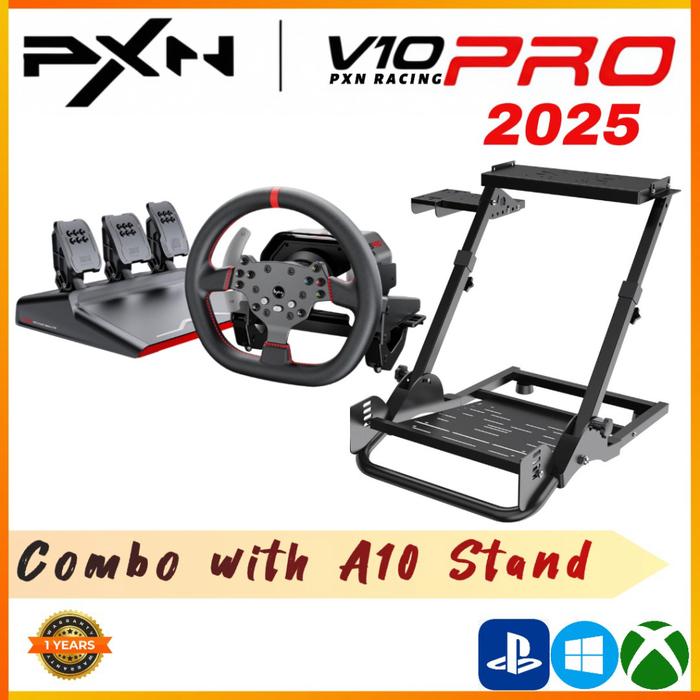 Promo Combo PXN V10 PRO with A10 Stand Direct Drive Racing Simulator ...