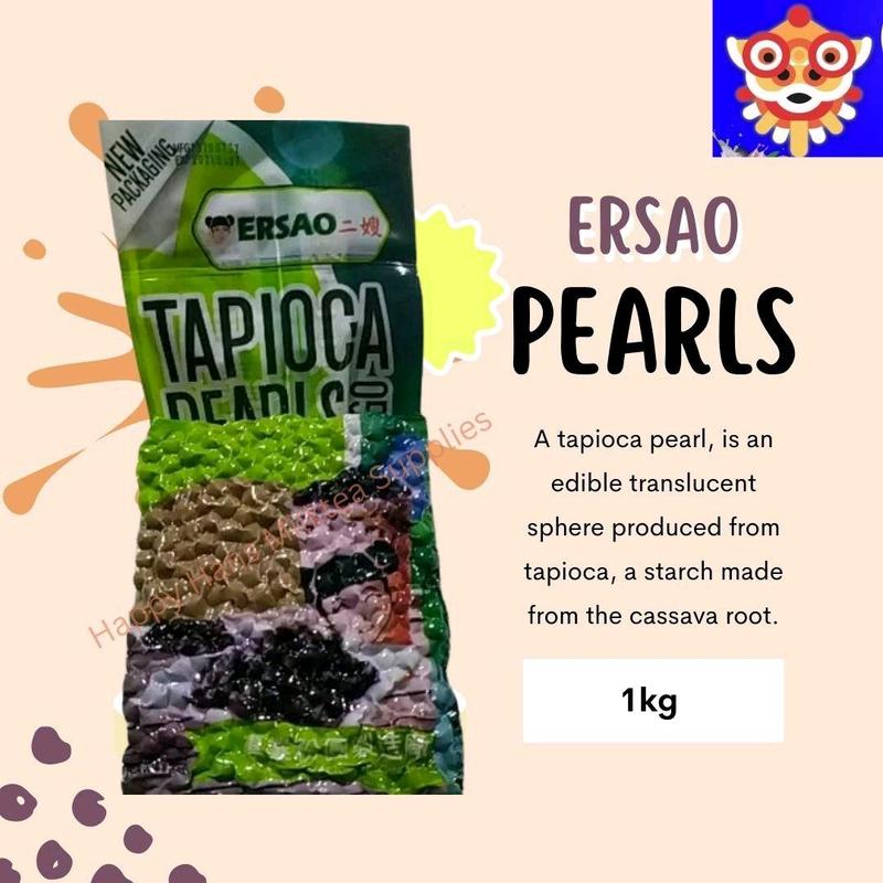 Ersao Tapioca Pearls (1kg) Boba Beverage - TikTok Shop Philippines