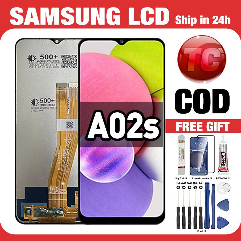 LCD sAmsUNg A02s Compatible For Original Glass Touch Screen Digitizer ...