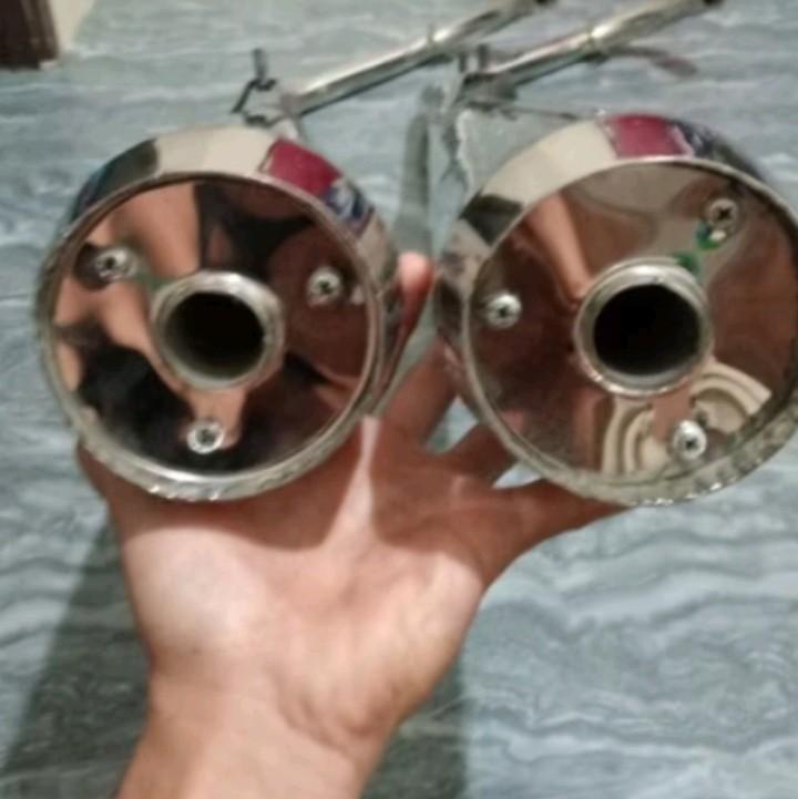 Rusi tc macho 125/ 150/175/ version 2 chicken pipe stainless - TikTok ...