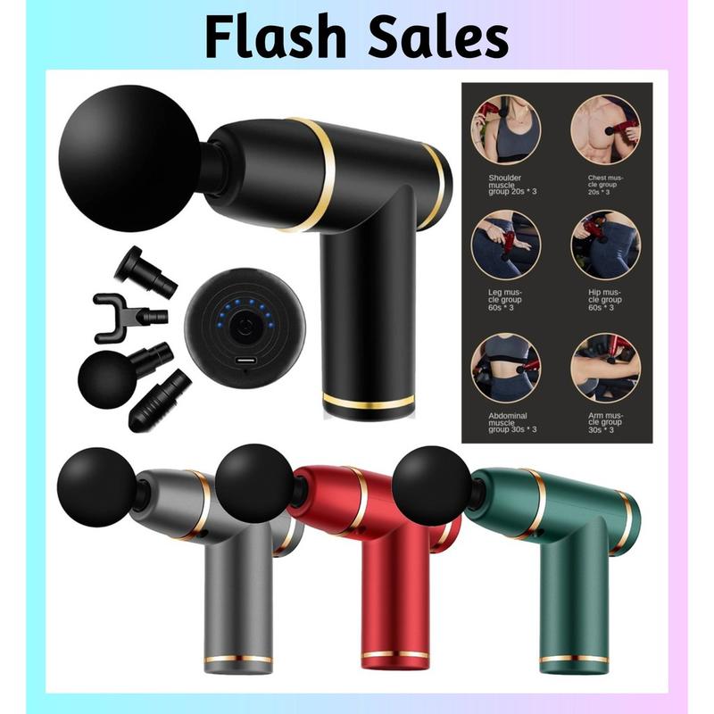 Mini Muscle Massage Fascial Gun Compact and Silent Portable Muscle ...