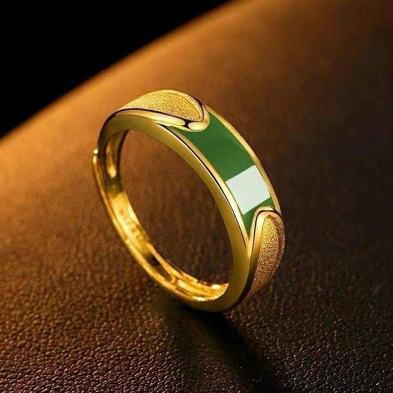 Cincin Boleh Laras Hijau Jed Penuh, Untuk Lelaki dan Wanita, - TikTok ...