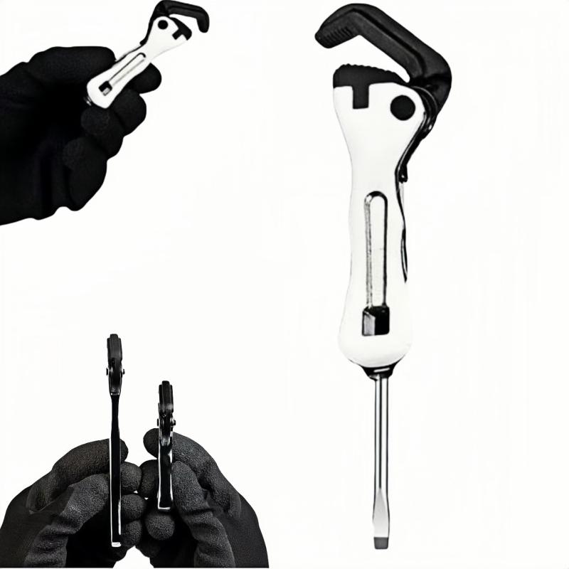 Mini Stubby Wrench - 2-in-1 Self Adjusting Pipe Vise Tool fo - TikTok Shop