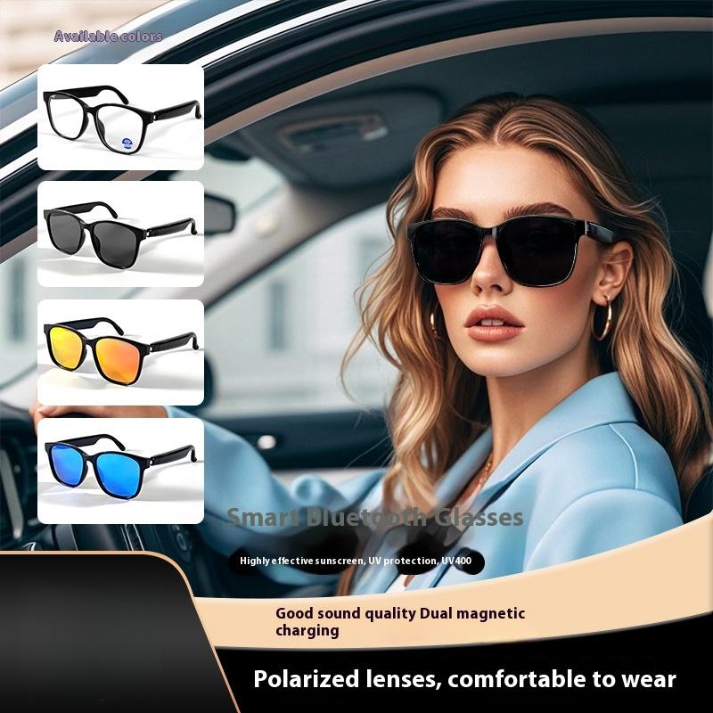 Foreign Trade Smart Glasses Bluetooth Glasses Music Audio Navigation ...