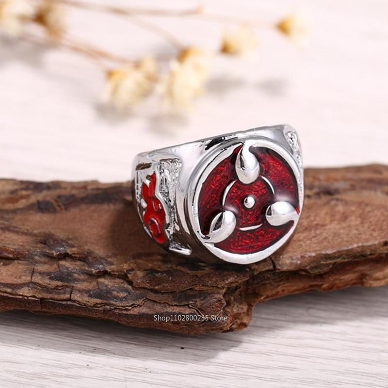 Anime Naruto Akatsuki Ring Konoha Ninja Village Ring Uchiha Obito ...