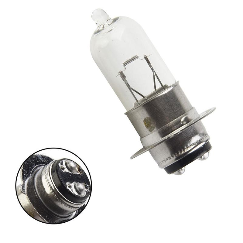 [IOKN] Halogen Bulb 12V Super Bright H6 T19 P15D Motorcycle Headlight ...