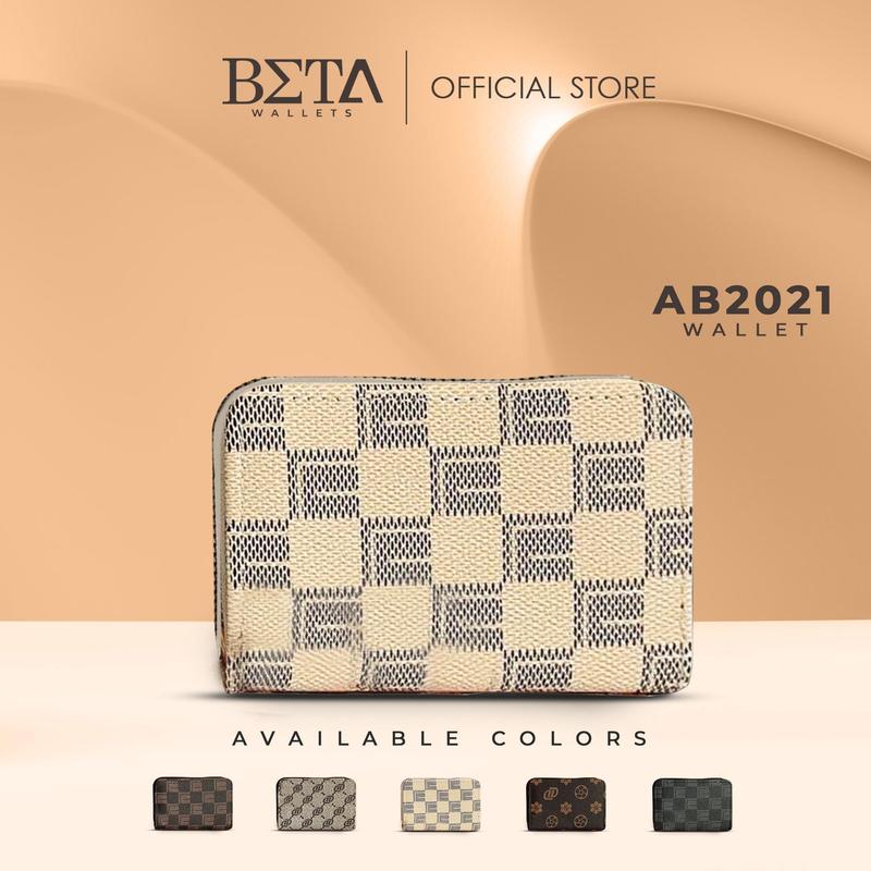 BETA Wallet For Men Women Retro-Styled Leather Wallet For Students ...