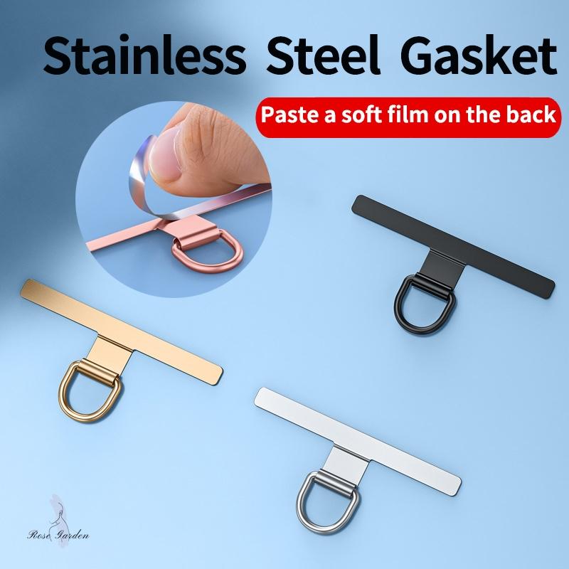 Mobile phone gasket stainless steel mobile phone lanyard gasket anti ...