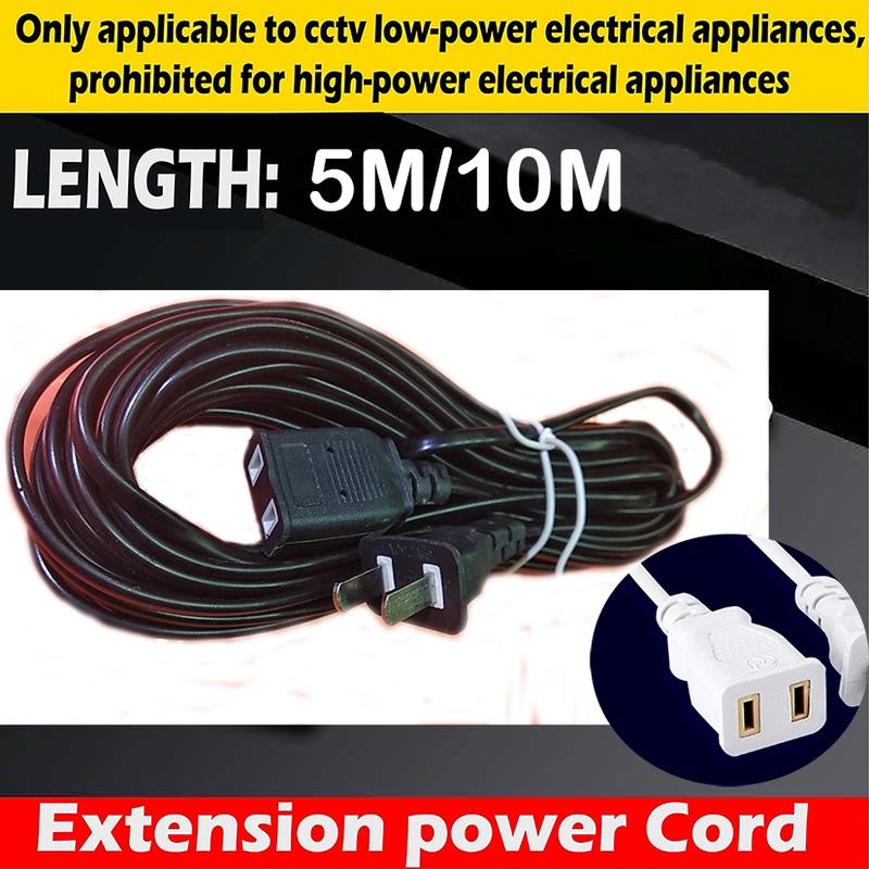 power cord extension male Extension cord 2 pin Dual Portable - TikTok ...