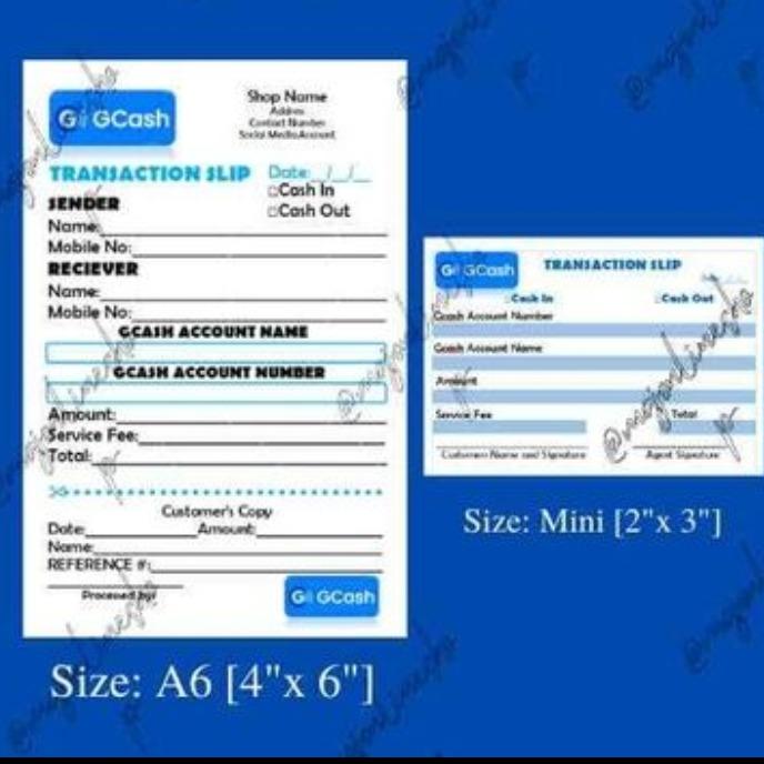Transaction Slip Mini 2x3 inches 5 pads 70gsm White Paper - TikTok Shop ...