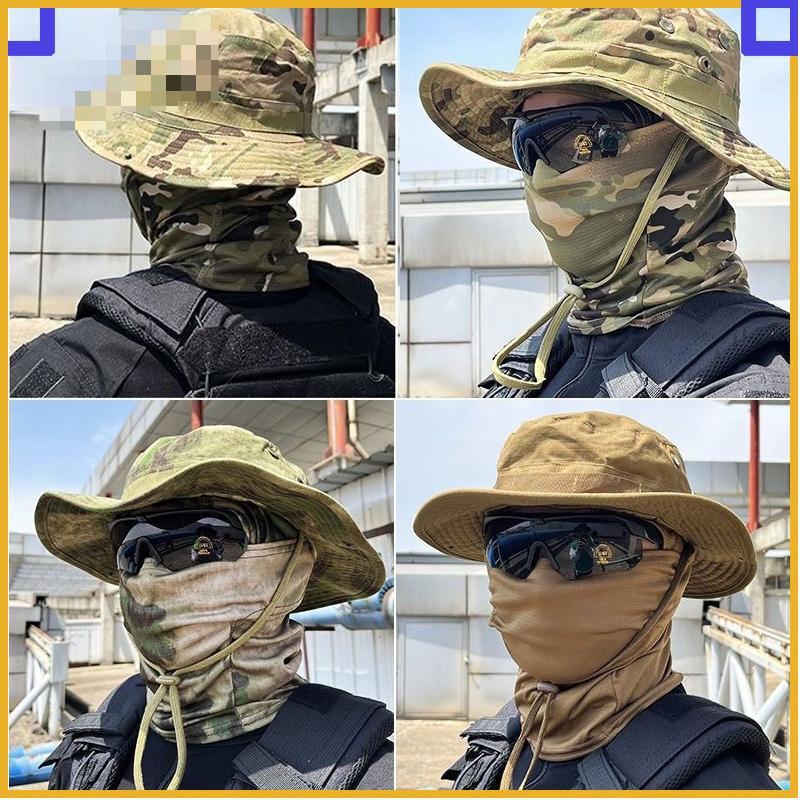 Musion Boonie Hat Balaclava Hat Suit Foldable Soft Hat Outdoor - TikTok ...