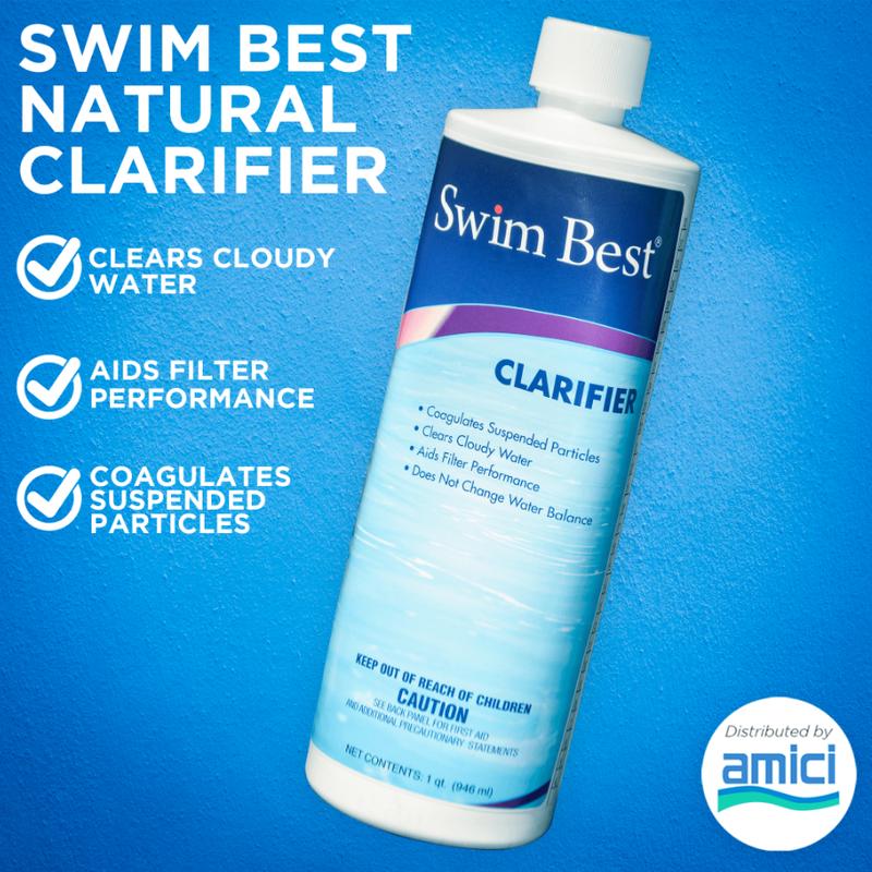 Swim Best Natural Clarifier for Swimming Pools, 1 qt. (946 ml) - TikTok ...