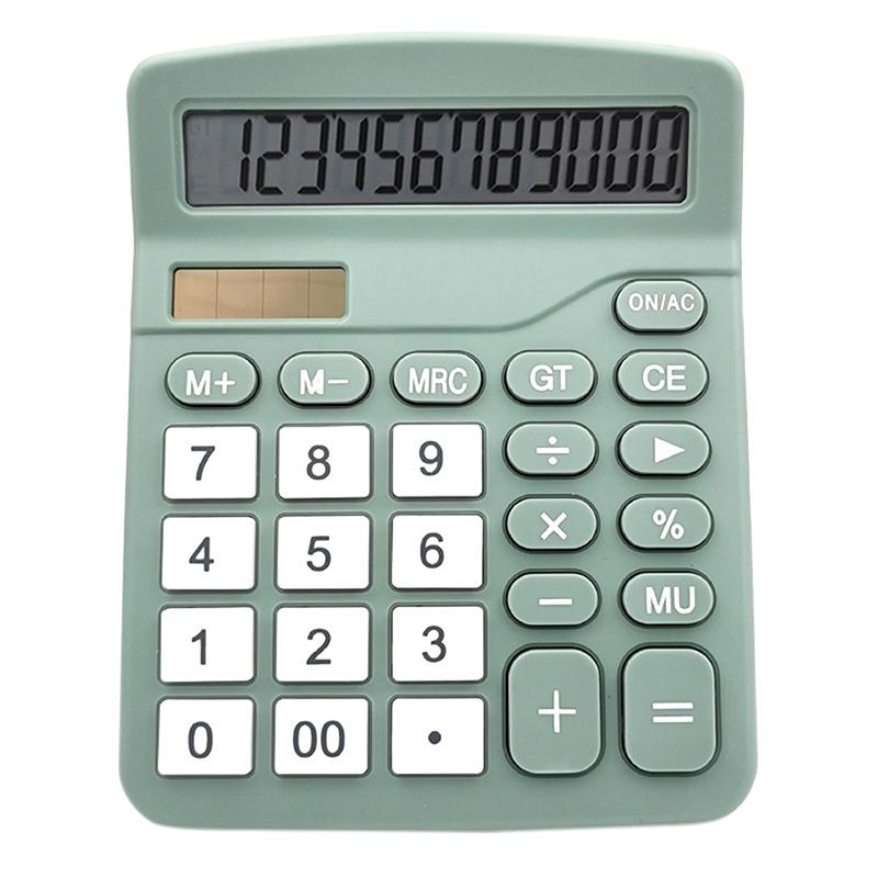 12 Digits Electronic Calculator Desktop Calculators Home Office ...