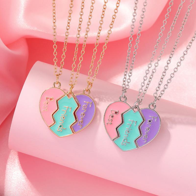 Kalung Kawan Karib, Abjad, Loket Jantung, Kalung Persahabatan, - TikTok ...