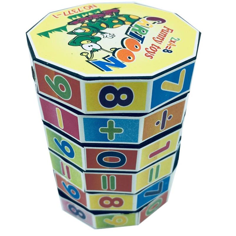 PE.B Magic Colorful Cube Cylinder Puzzle Math Learning Early - TikTok ...