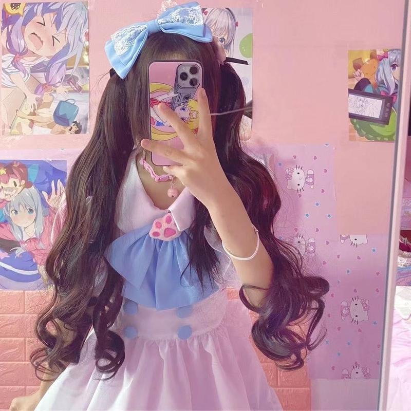 Kostum Cosplay Perancis, Gaya Lolita Comel, Warna Merah Jamb - TikTok ...