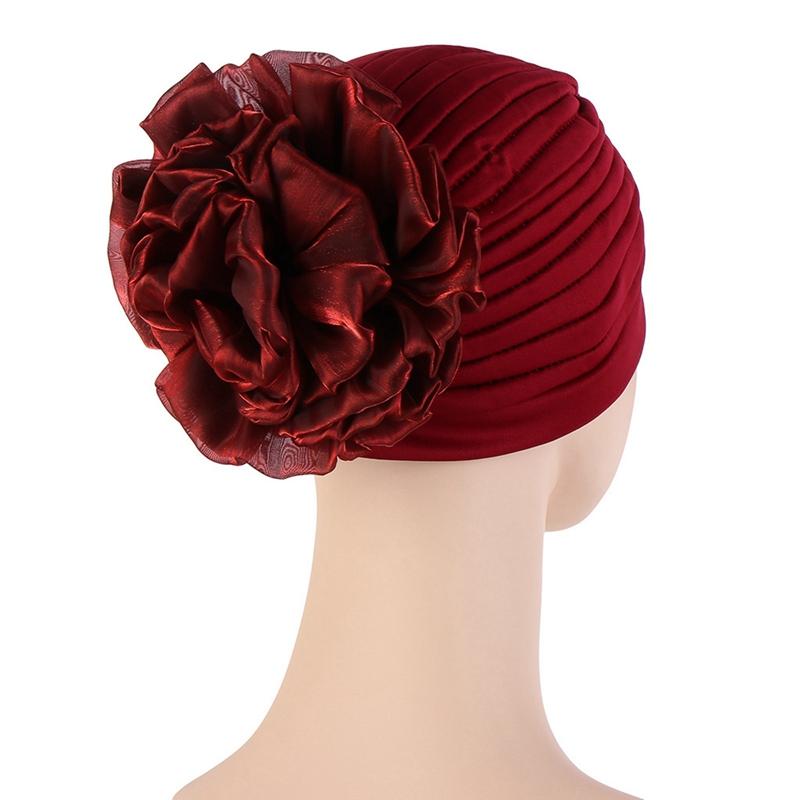 Topi India Bunga, Beanie Meregangkan, Turban Bonet, Topi Kemo, - TikTok ...