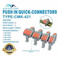Jual Connector Q Compact Lever Cage Terminal Block / KONEKTOR KABEL DIN ...